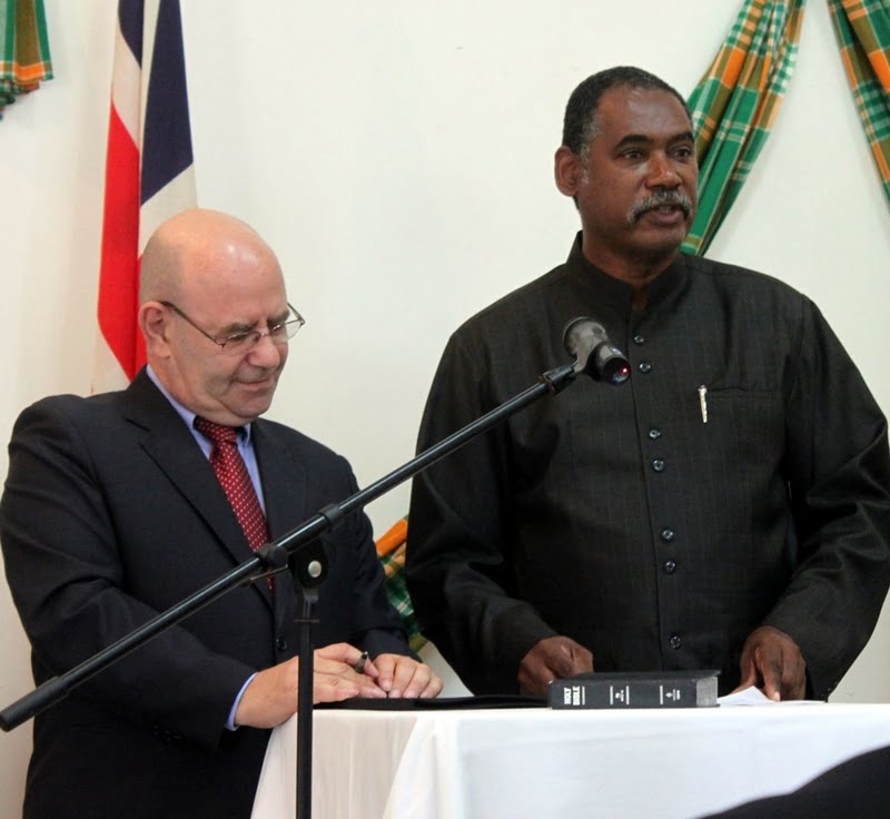 Reuben T. Meade becomes Montserrat’s First Premier | The Bajan Reporter