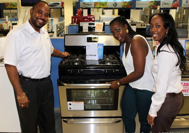 Lucky Keisha wins Kitchen Makeover from KFC & Courts | The Bajan Reporter