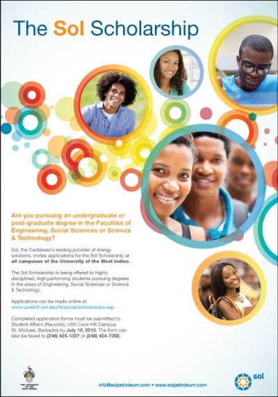 SOL Scholarship - Deadline extended to 10th July, have you applied? | The Bajan Reporter