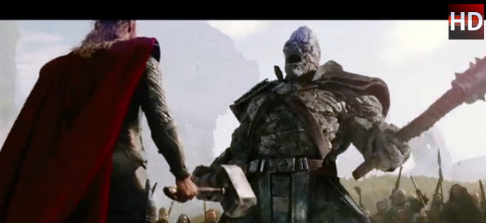 THOR 2: The Dark World - Chris Hemsworth, Idris Elba & Tom Hiddleston ...