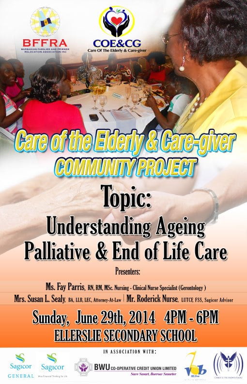 Care of the Elderly & Care-giver Community Project: 29 June at ...