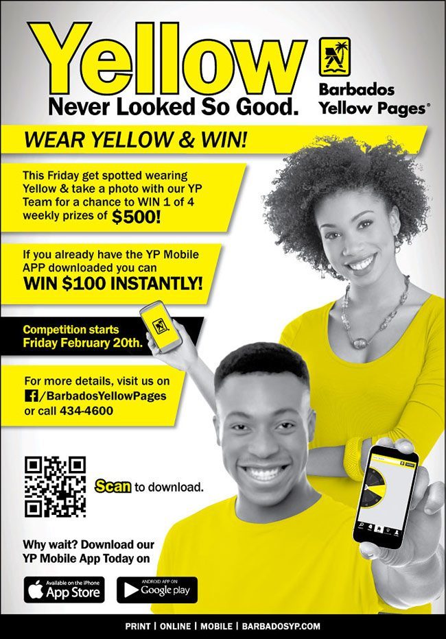 Wear Yellow & Win! $100 instantly… If you have latest Global ...