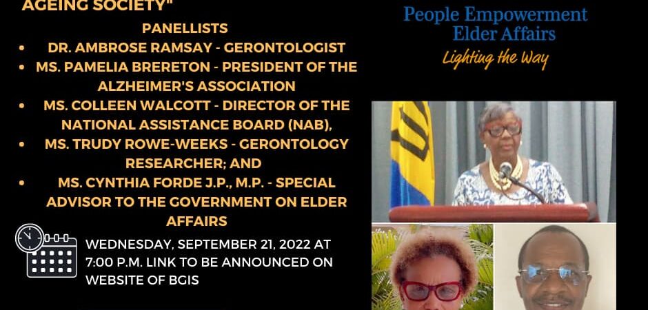 “Care of the Elderly in a Rapidly Ageing Society” - 22nd Sept. 2022 at ...