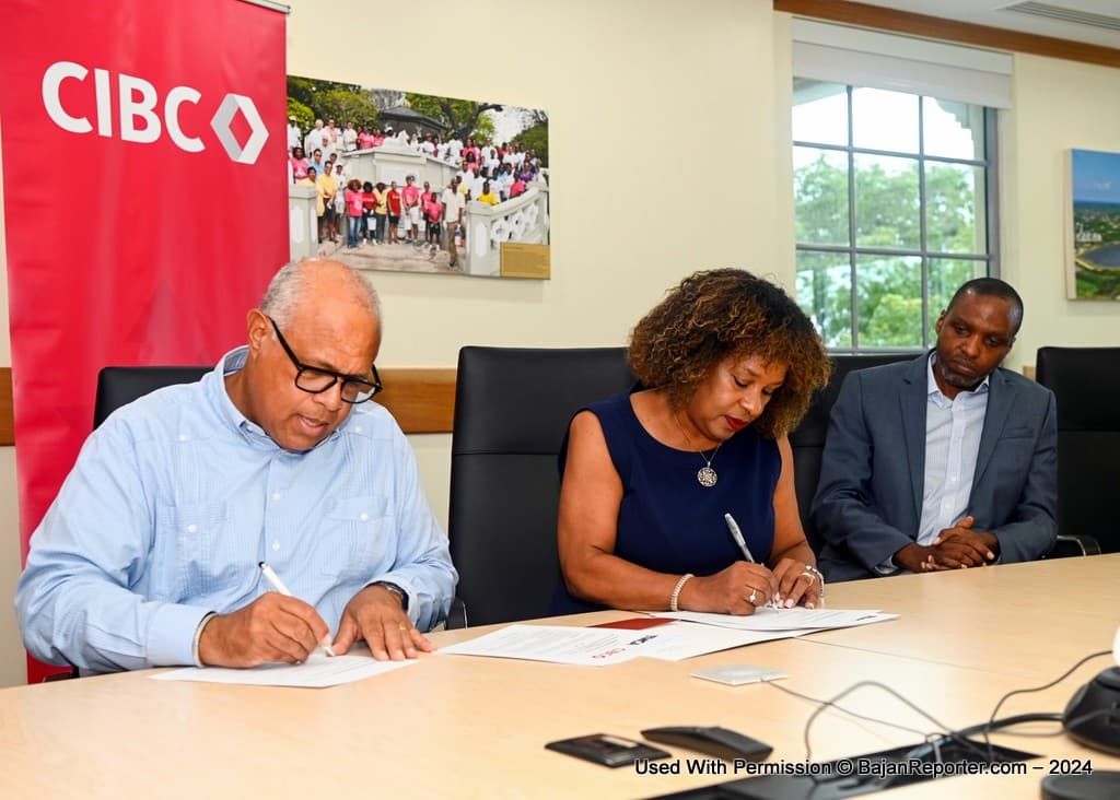 YMCA Signs MOU With CIBC Caribbean | The Bajan Reporter